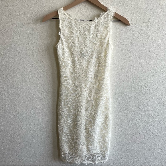 Jump | Dresses | Womens Formal White Lace Bodycon Dress | Poshmark